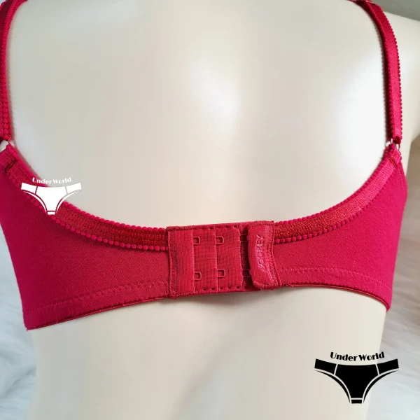 JOCKY Original Ruby Red Soft Cotton Non Wired Bra for Women and Girl's ...